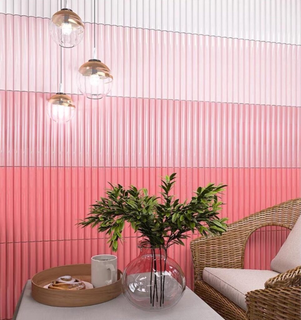 Lonn Ceramic Tiles กระเบื้องเซรามิกทรงโค้ง 25x300 MM. - Timeless Tiles